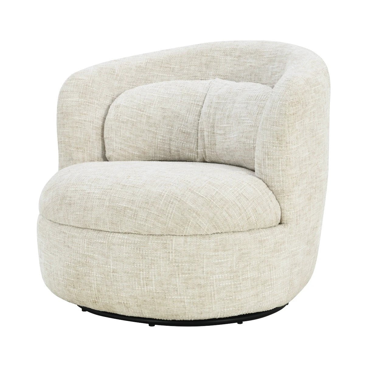 Draaifauteuil Britt Cream – depauwwonen